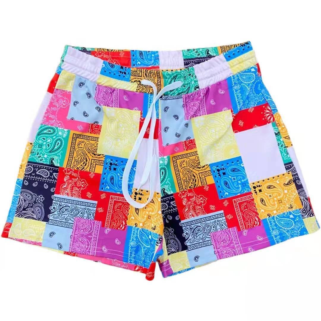 Cali Reppin Beach Shorts (Yellow) – K Posh & Co.
